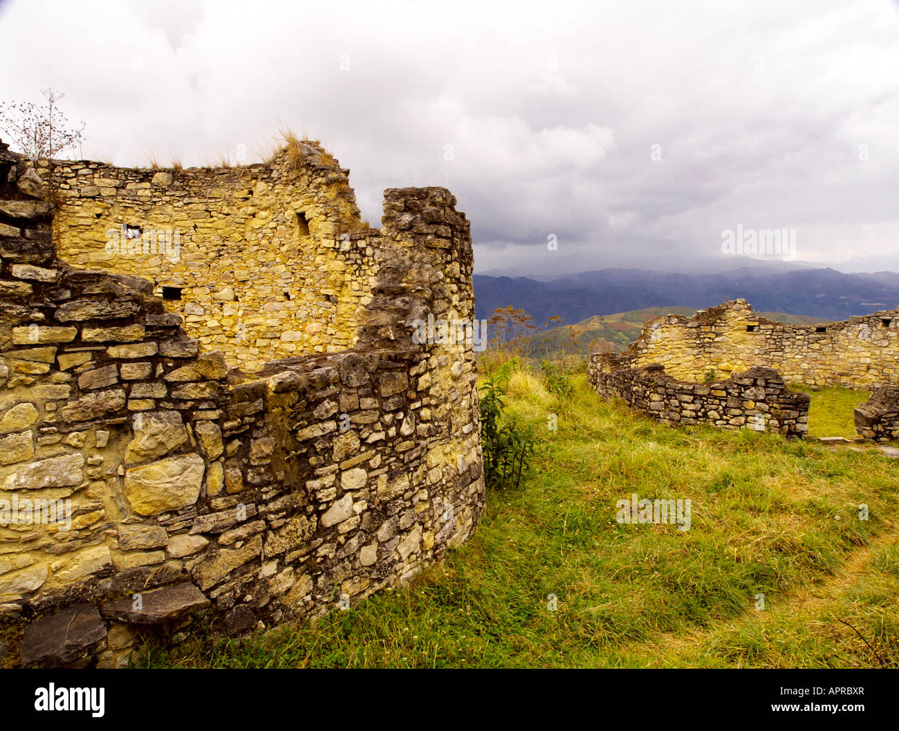 The mysterious super fortress of the Chachapoyan Cloud People Stock ...