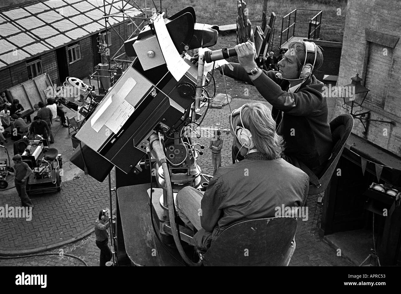 Shooting the Arnold Bennett Clayhanger TV series on the ATV Elstree ...