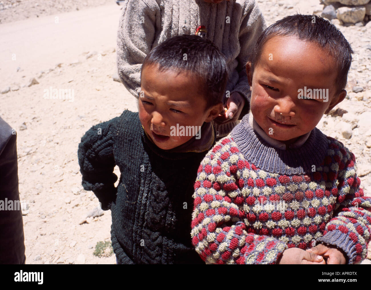 Young tibetan kids hi-res stock photography and images - Alamy