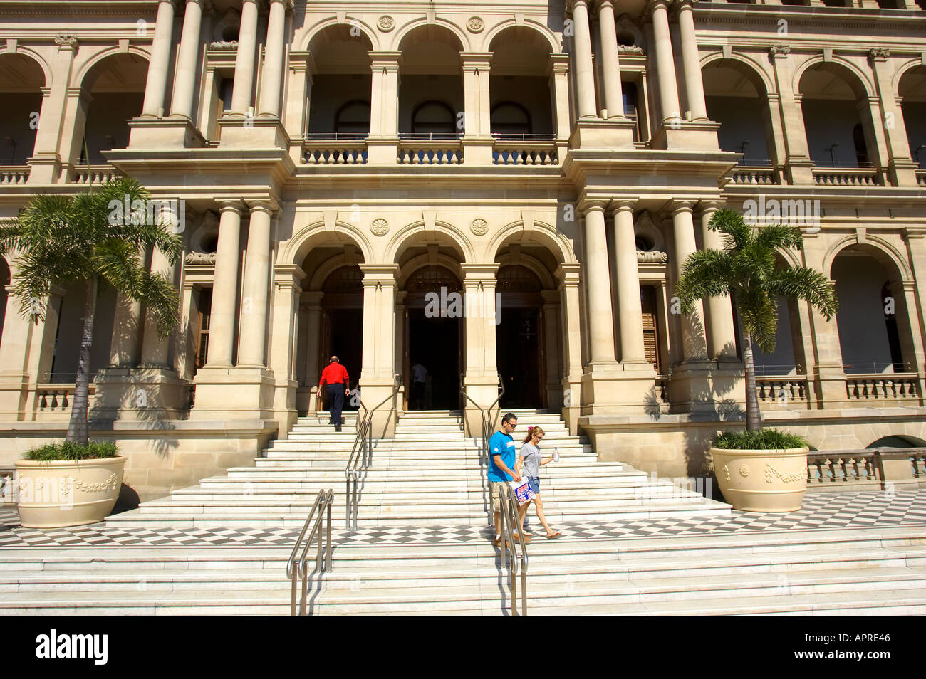 Treasury buildings brisbane queensland hi-res stock photography and ...