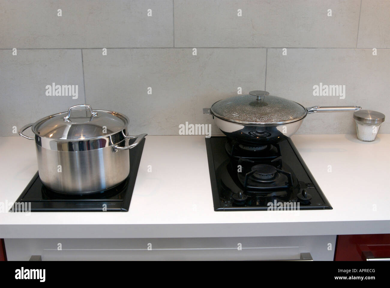 Stainless Steel Stock Pots High Resolution Stock Photography and Images ...