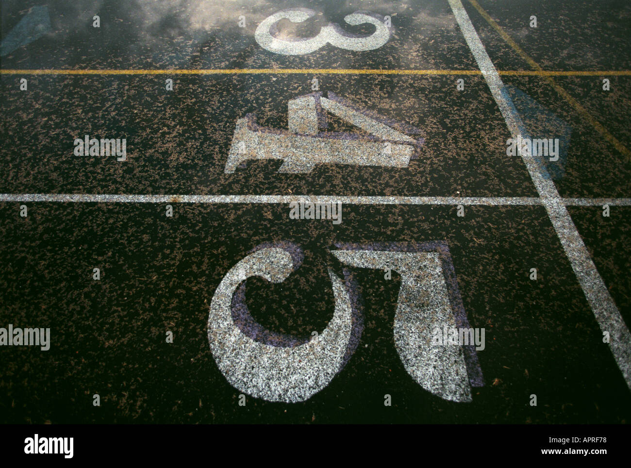 flooded finish line Stock Photo - Alamy
