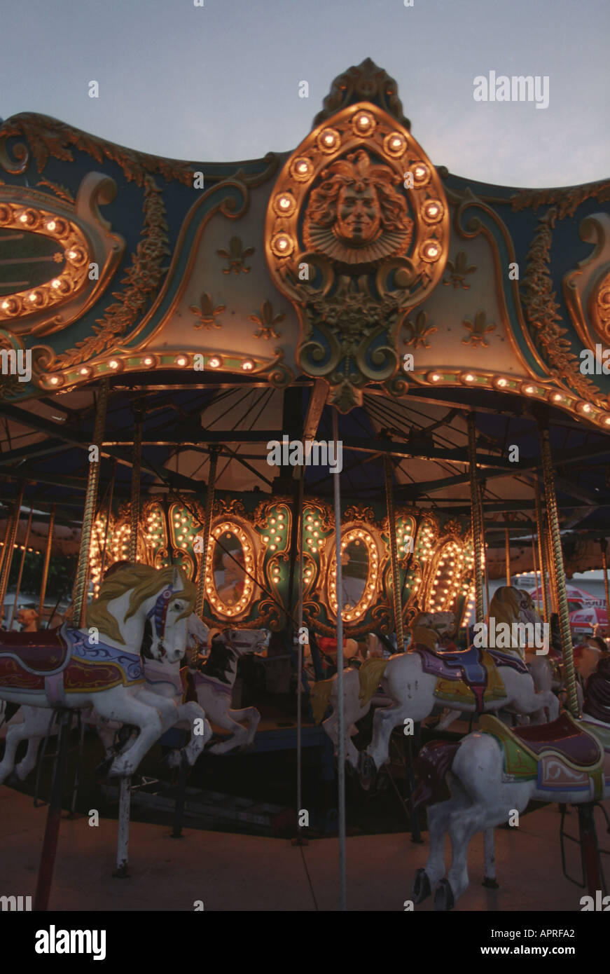 merry go round Stock Photo - Alamy