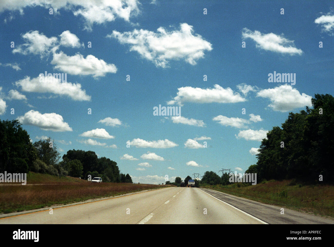 cloud and highway Stock Photo - Alamy