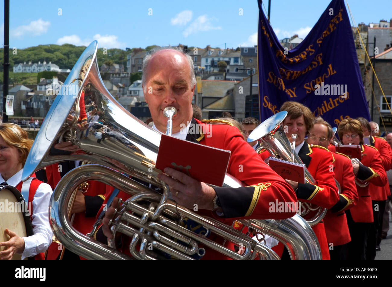 Silver brass band hi-res stock photography and images - Alamy