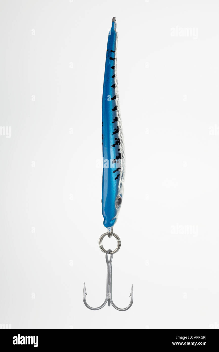 Silver fishing lure hi-res stock photography and images - Alamy