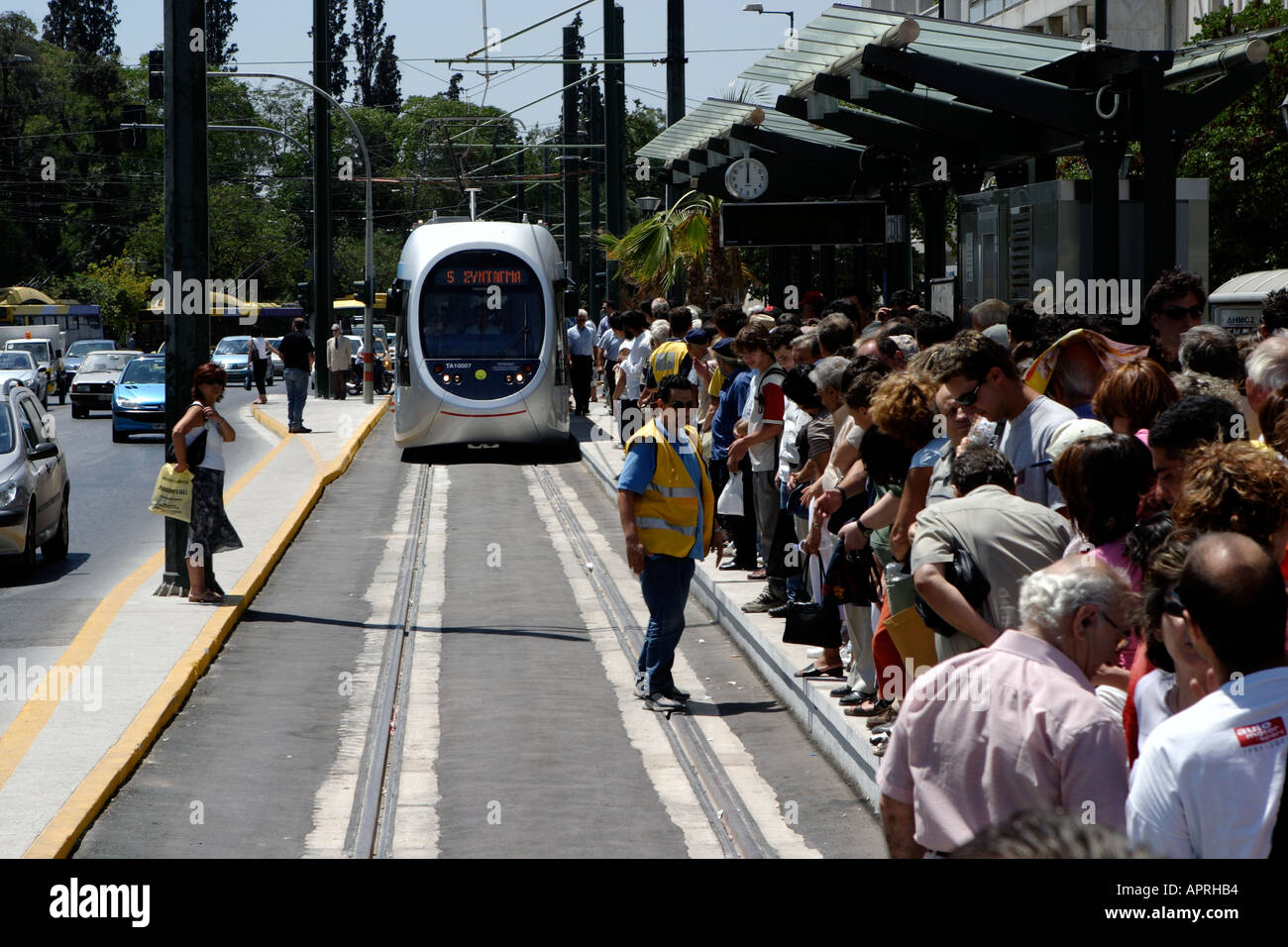 First tram operations hi-res stock photography and images - Alamy