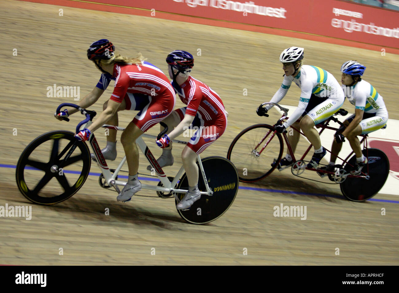 Tandem Sprint Final Match B Class B VI Women Aileen McGLYNN Ellen ...