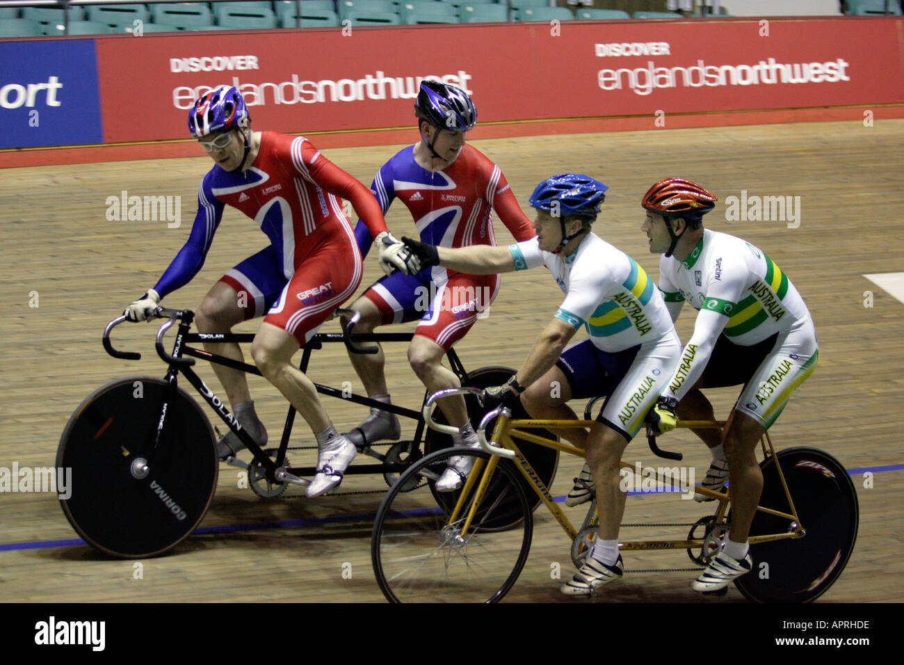 Tandem Sprint 1 2 Final Match B Class B VI Men Anthony KAPPES Barney ...