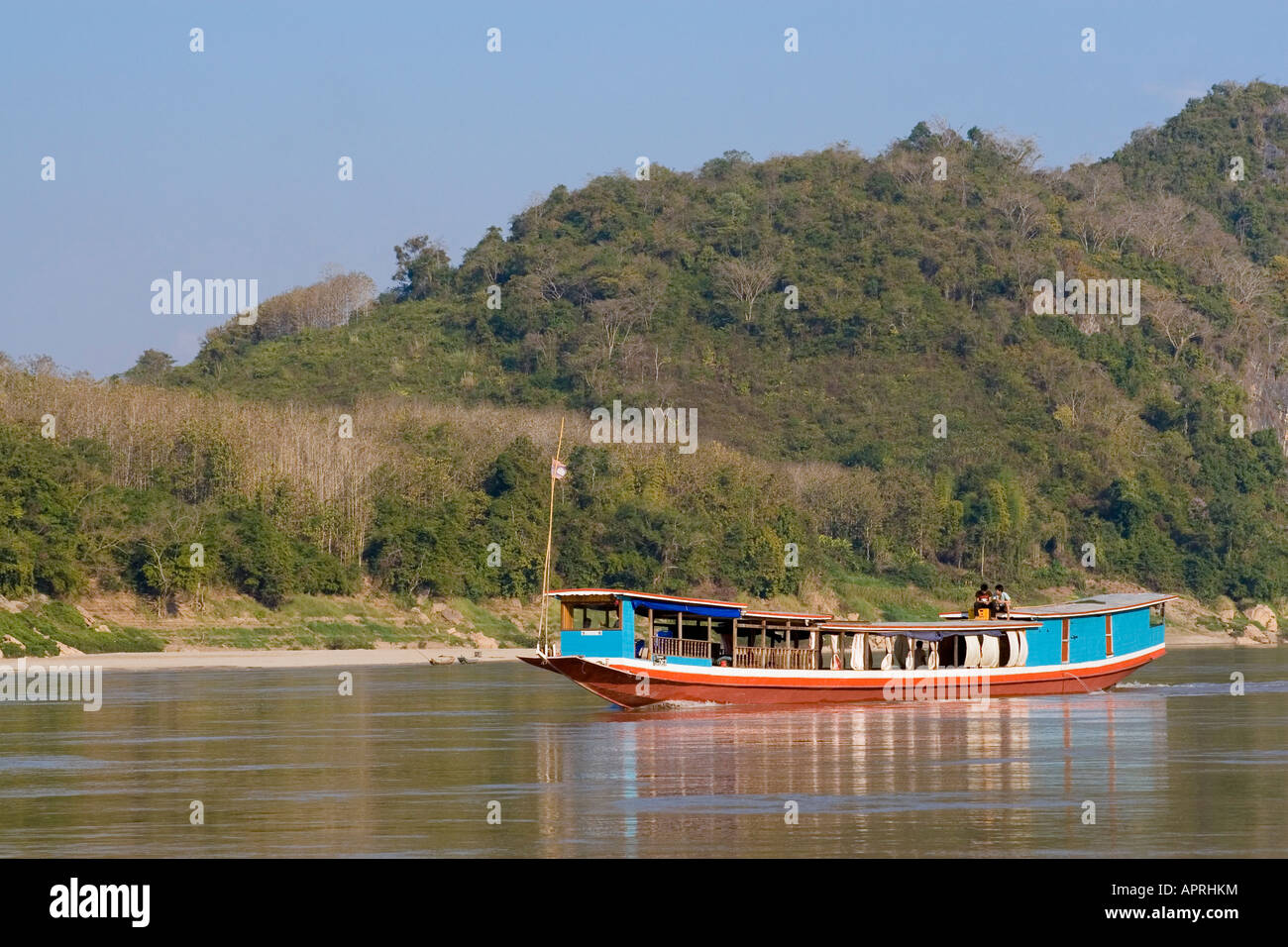 Slow river boat hi-res stock photography and images - Alamy