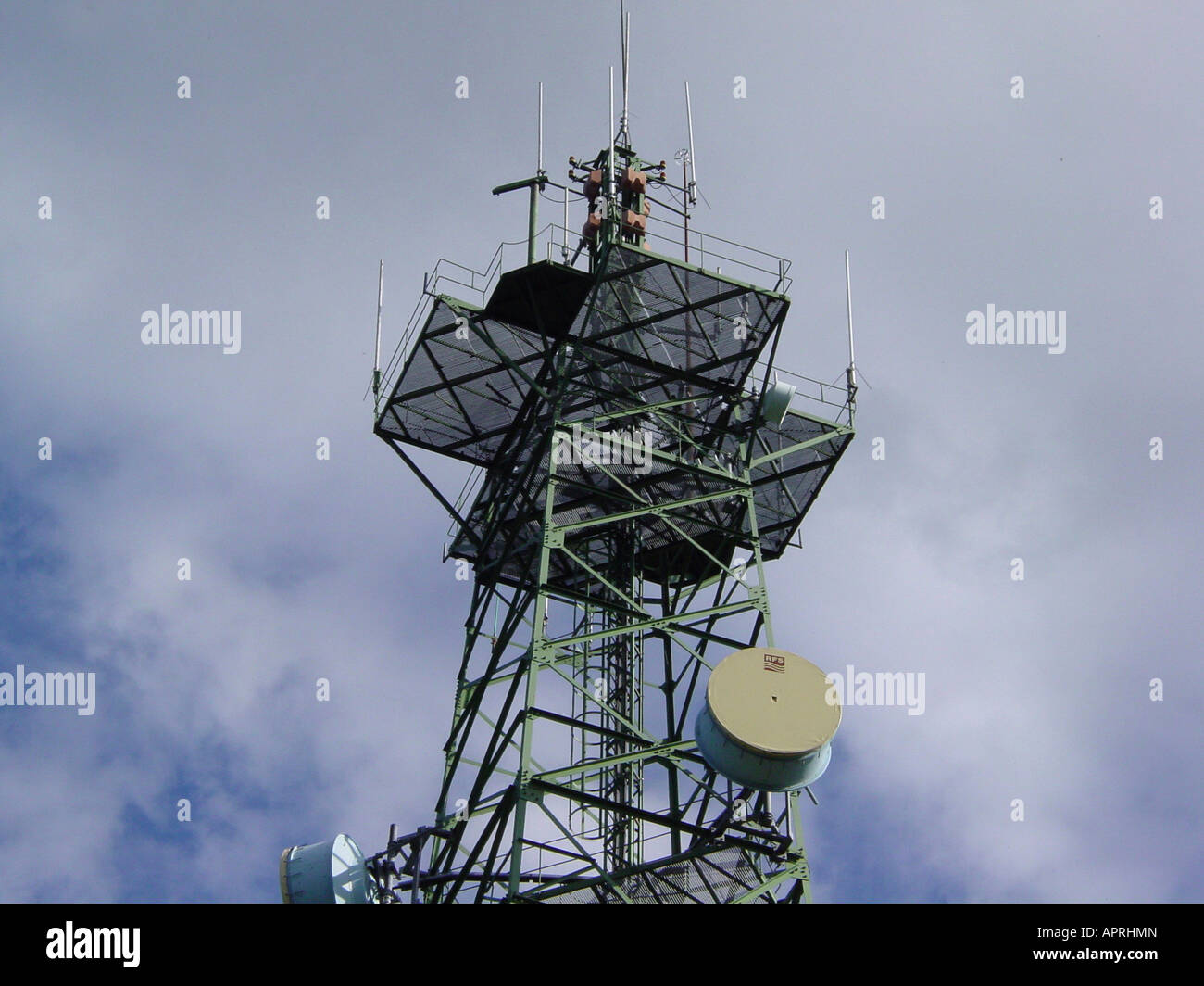 tower of communications Stock Photo - Alamy