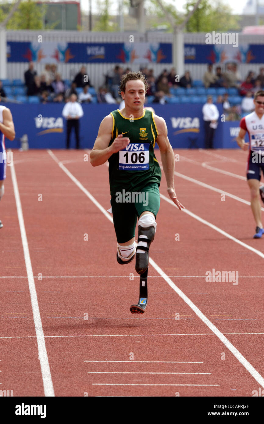 Oscar Pistorius Running