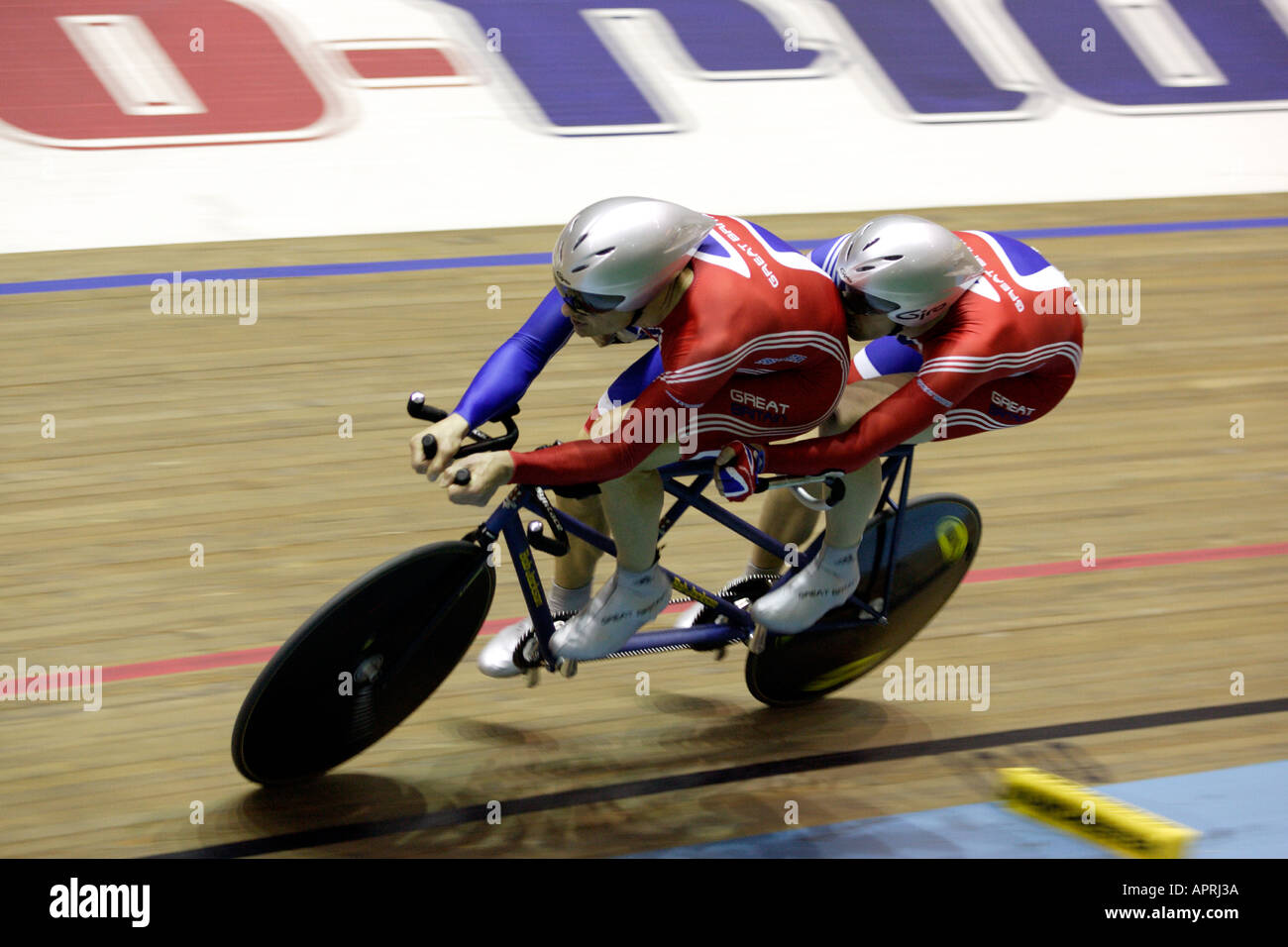 Paralympic World Cup 2005 Manchester Velodrome Ian SHARPE Paul Hunter ...