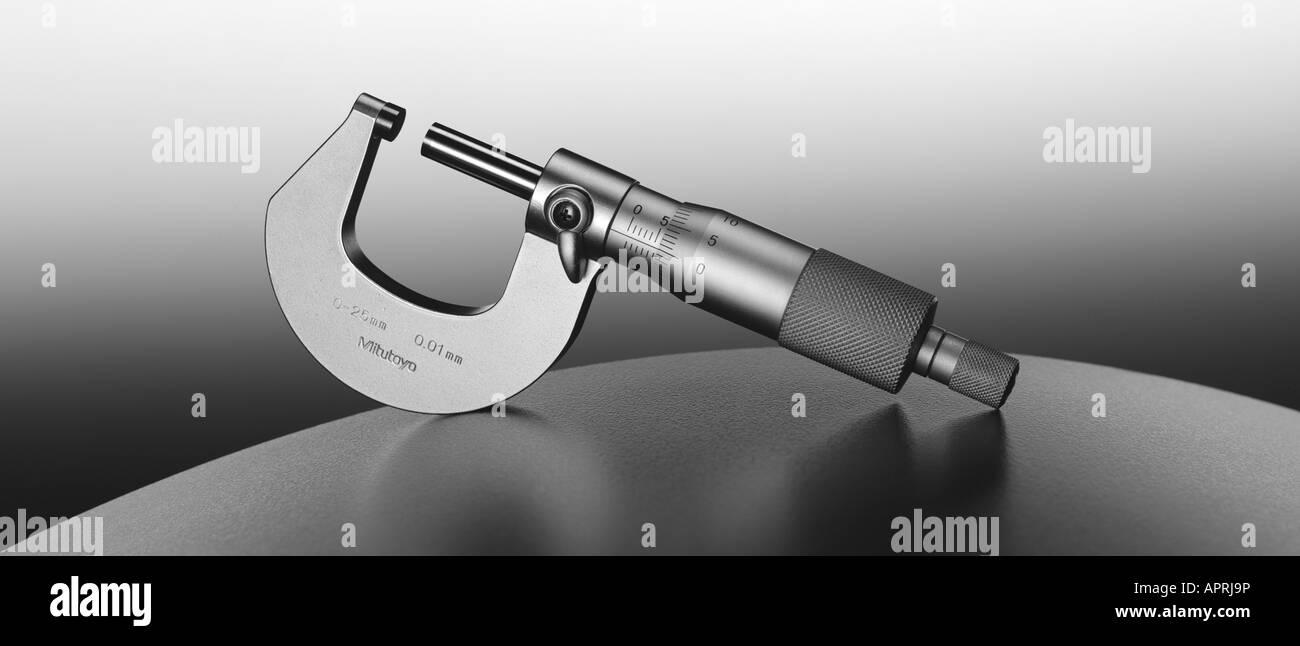 Micrometer Black and White Stock Photos & Images - Alamy