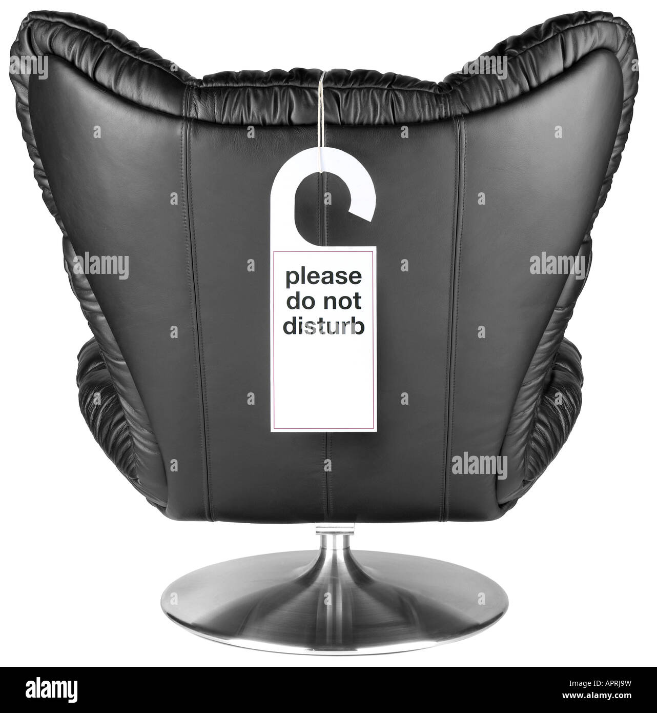do not disturb chair Stock Photo - Alamy