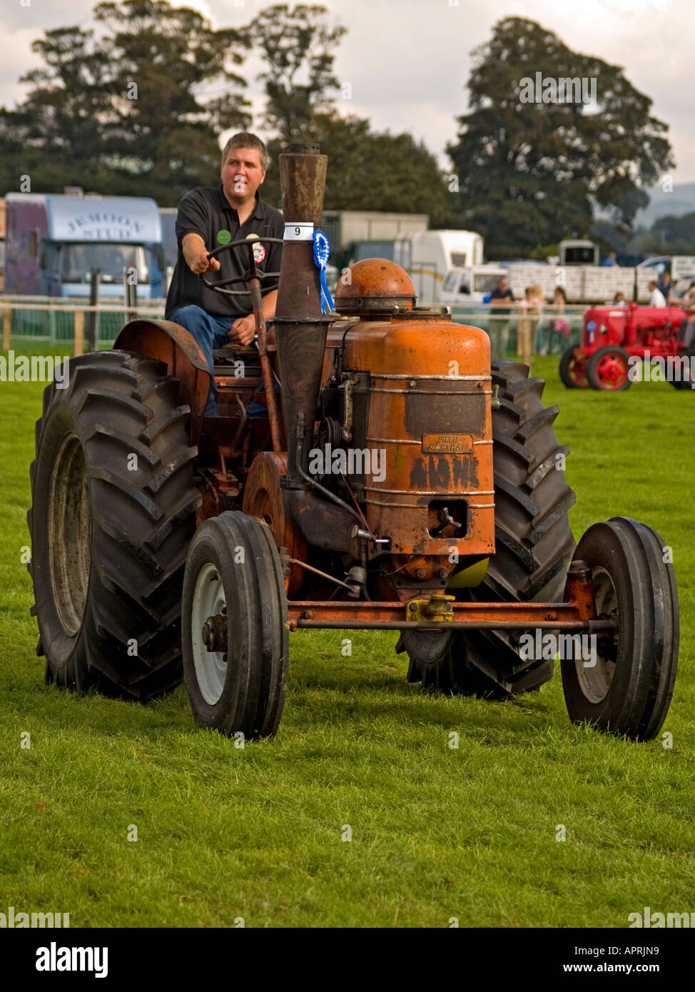 A Series 3A 1955 Field Marshall vintage tractor at Stokesley ...
