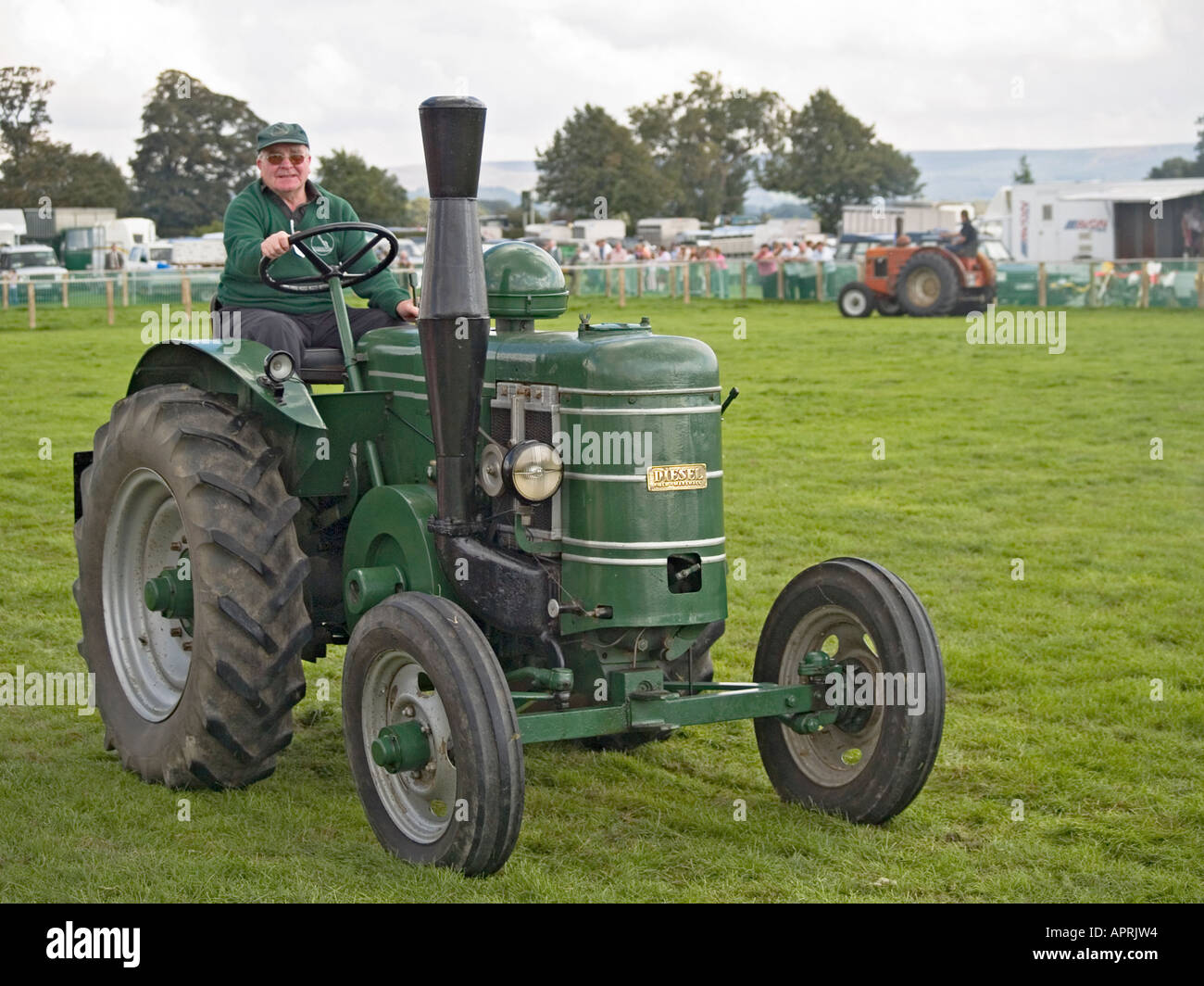 A 1955 Series 3A Field Marshal vintage tractor at Stokesley ...