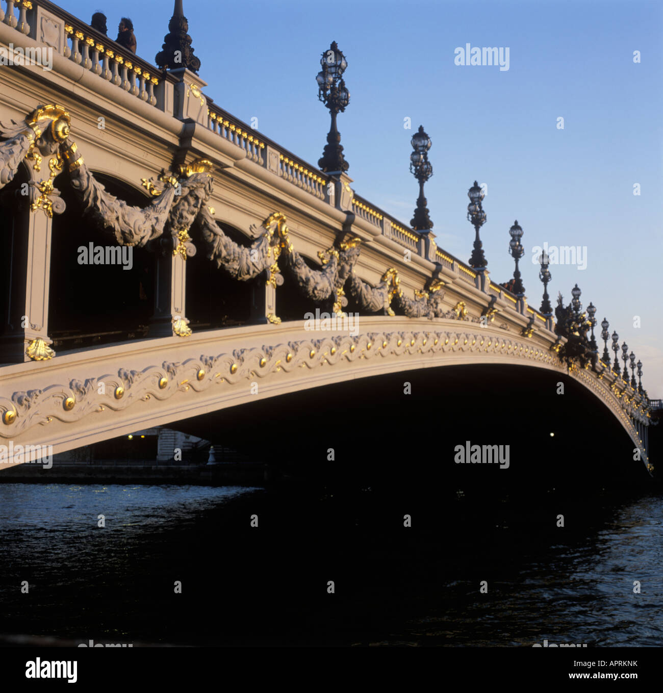 Pont Alexandre III Bridge in the day Stock Photo - Alamy