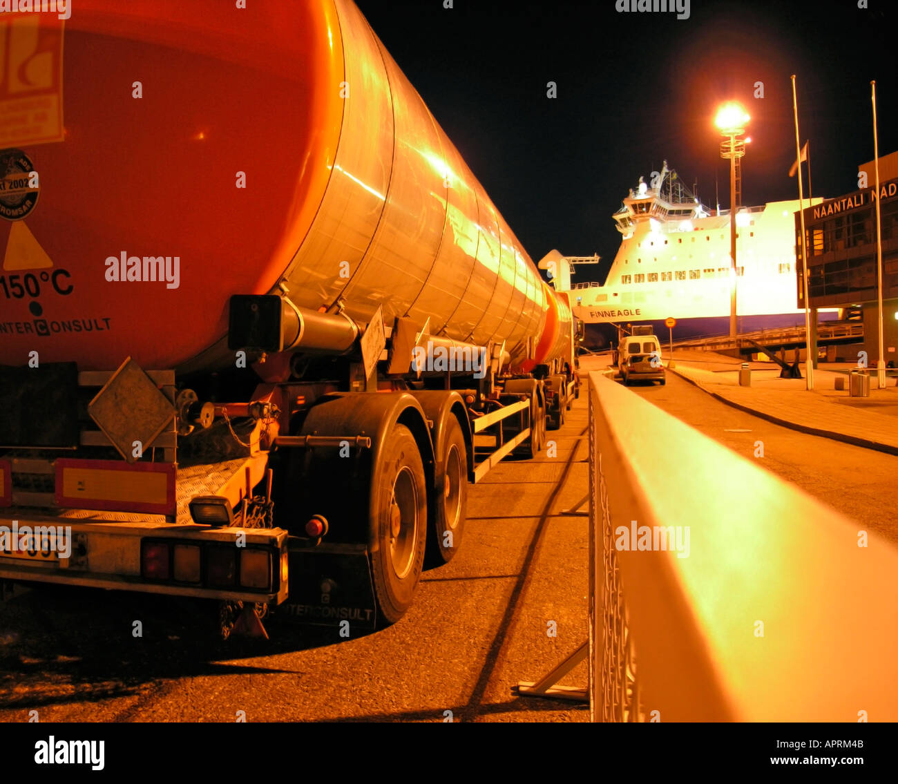 Ferry loading truck waiting hi-res stock photography and images - Alamy