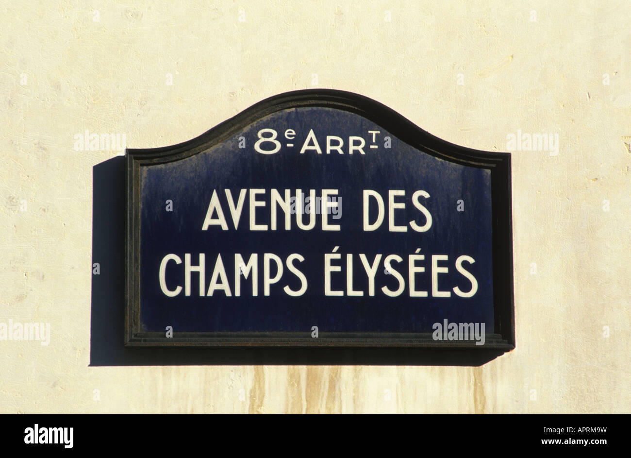 Paris City Sign Stock Photo - Alamy