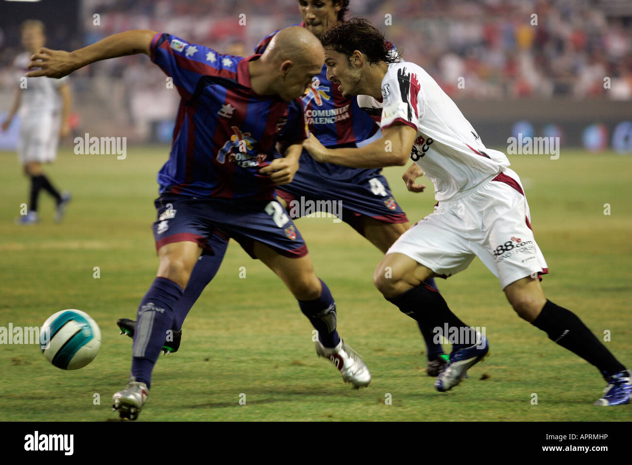 Antonio Puerta dribbling opponent players Stock Photo - Alamy