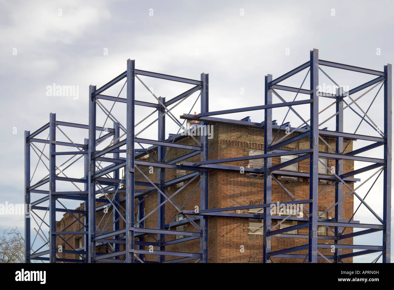 A building site involving demolition and reconstruction Stock Photo - Alamy