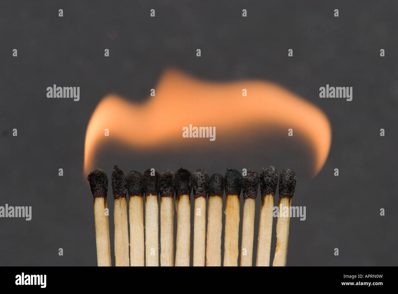 Lighting torch with match hi-res stock photography and images - Alamy