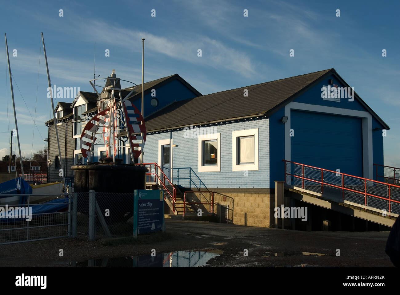 The Lifeboat building in Rye Stock Photo - Alamy