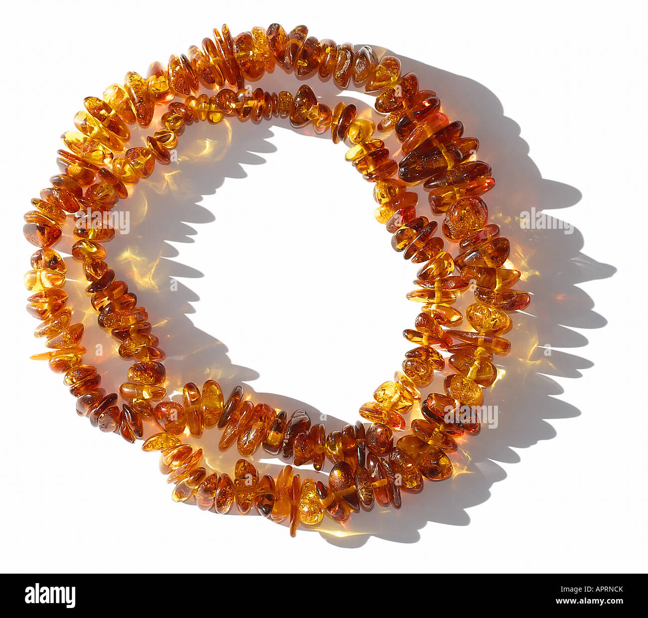 symbol made with Amber Beads Stock Photo - Alamy