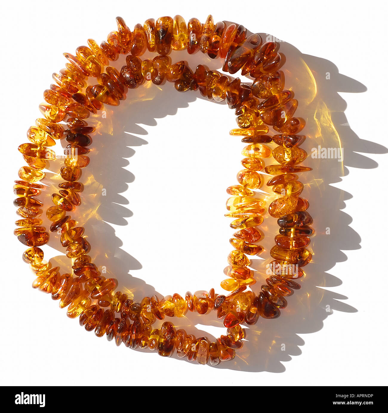 symbol made with Amber Beads Stock Photo - Alamy