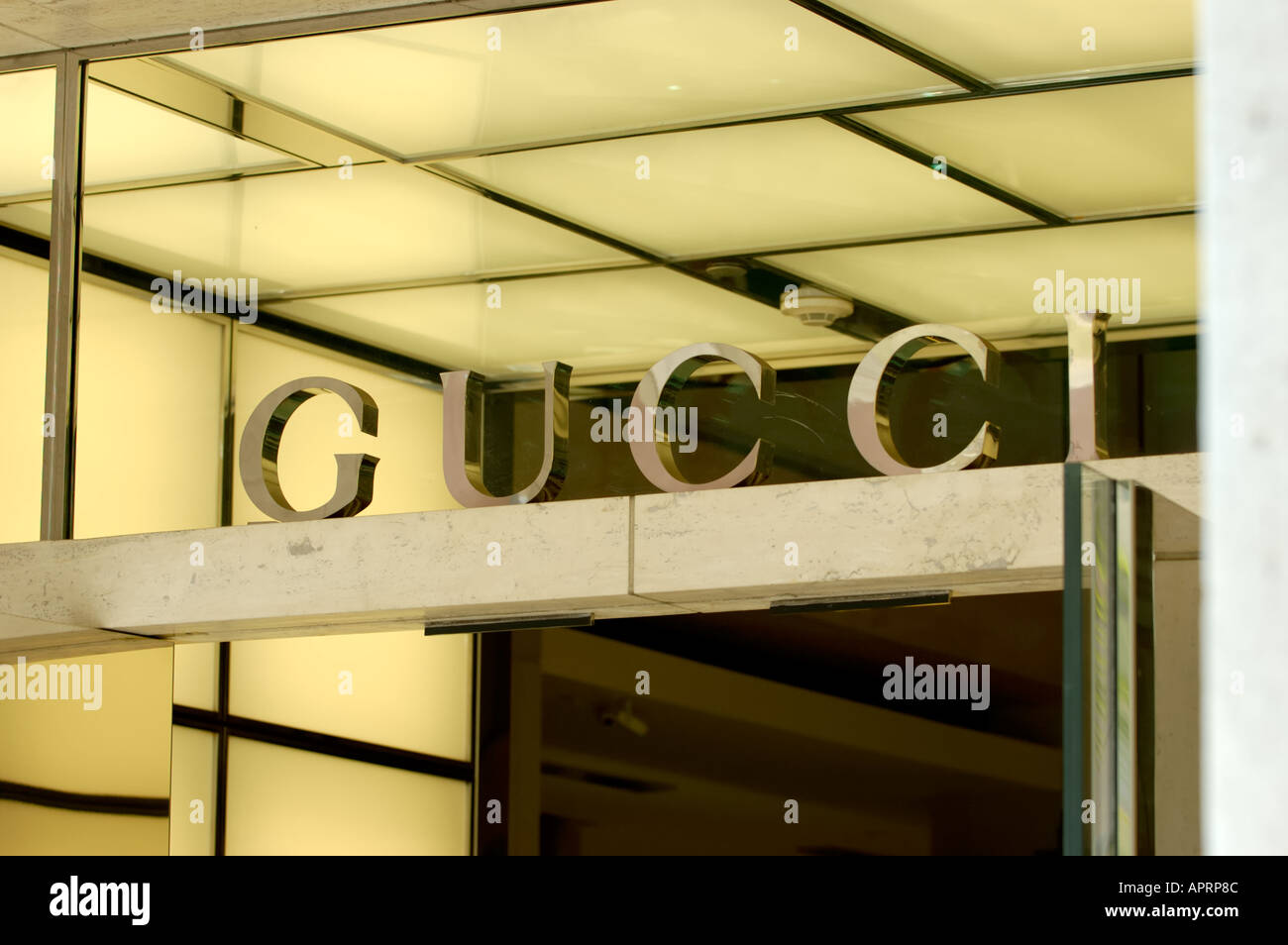 Gucci Storefront on Rodeo Drive Beverly Hills Los Angeles California ...