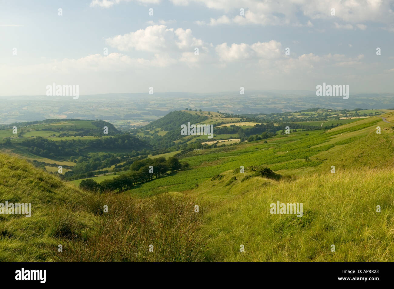 Hay Bluff Gospel Pass Hay on wye Powys Brecon Beacons National Park ...