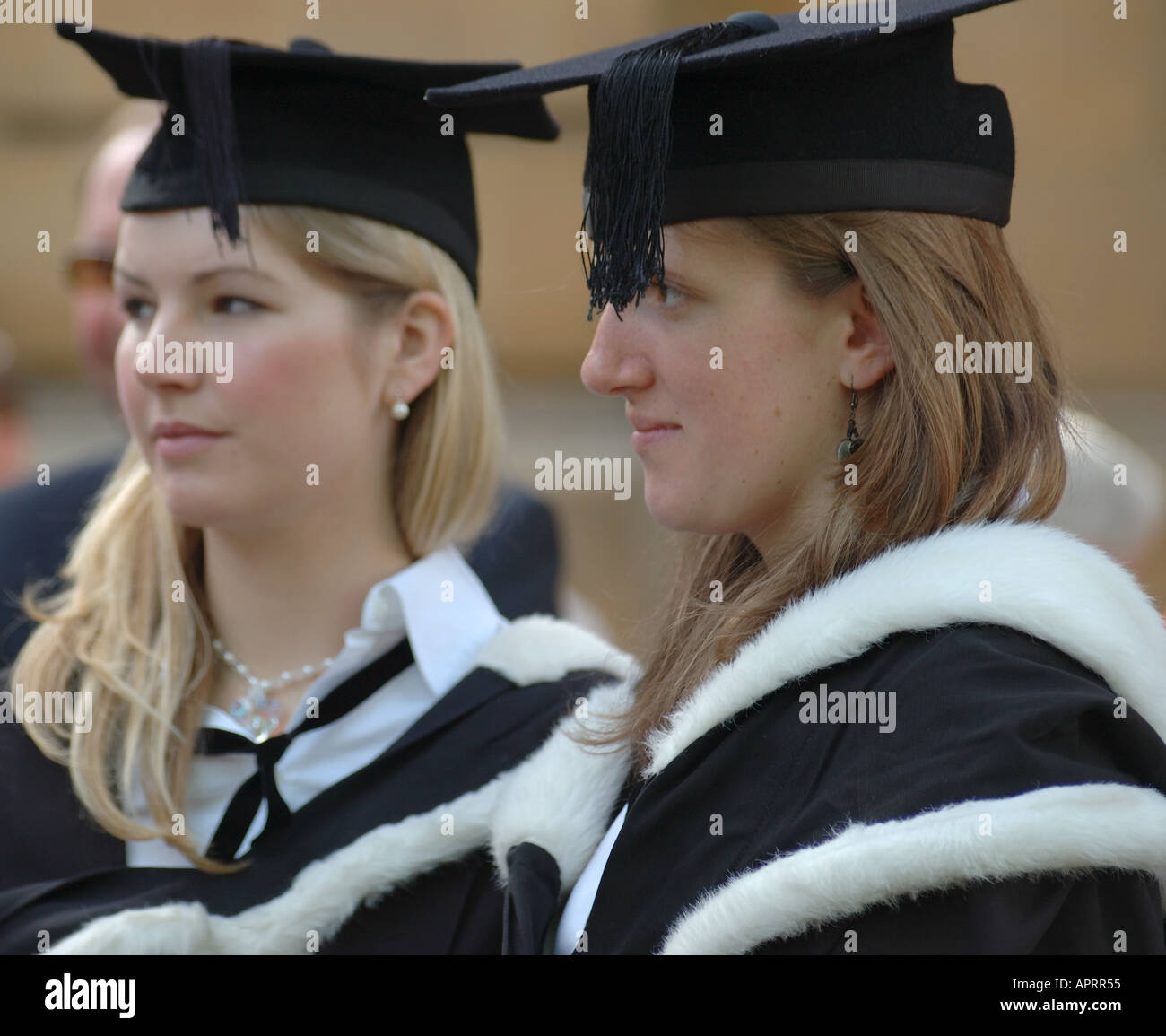 Oxford University graduates at graduation day ceremony Stock Photo - Alamy