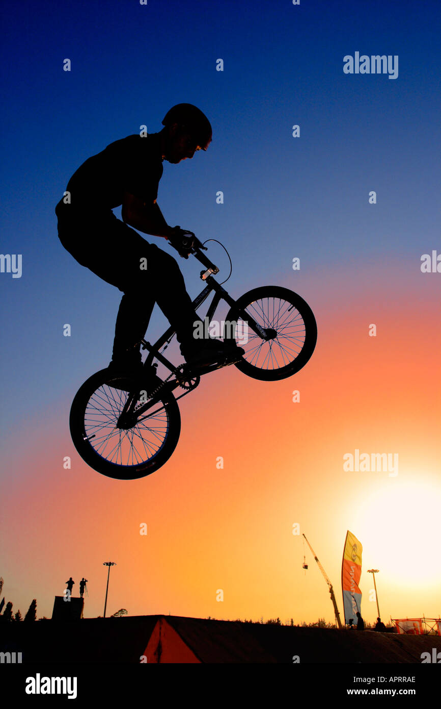 BMX bike riding Stock Photo - Alamy