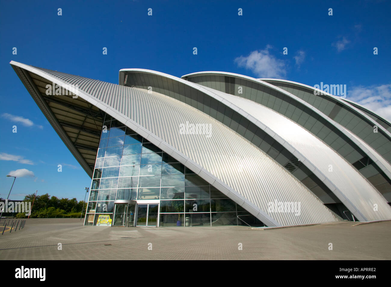 The Armadillo building SECC on the banks of the River Clyde Glasgow ...