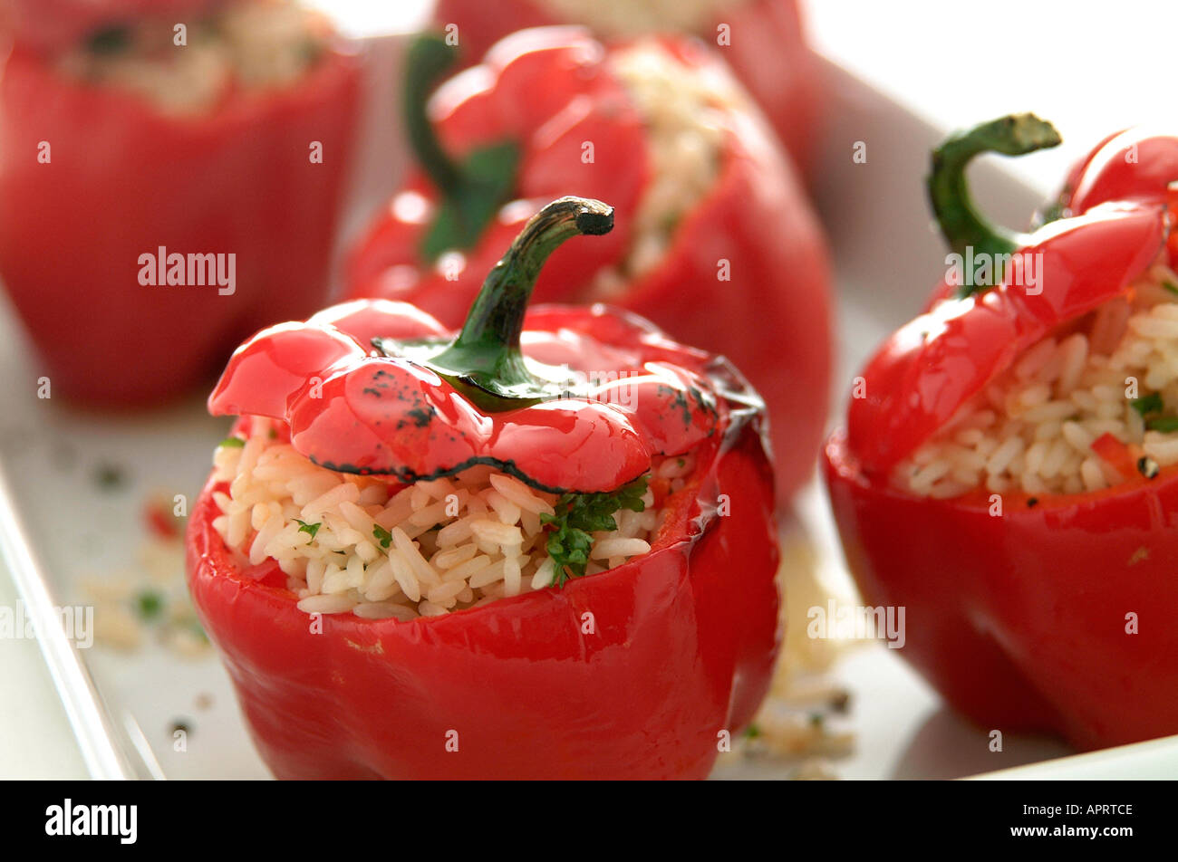 Prepare stuffed peppers hi-res stock photography and images - Alamy
