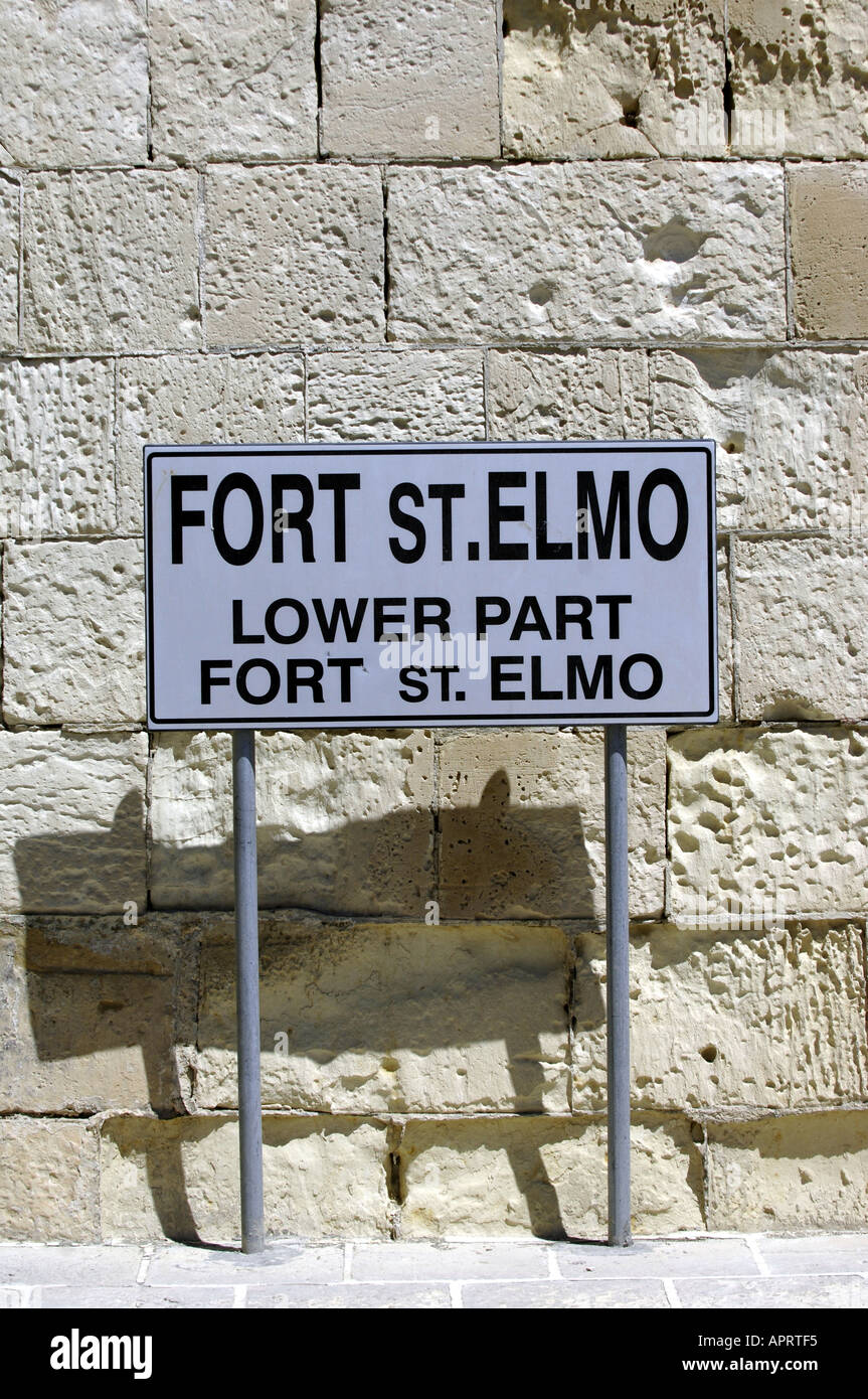 Fort st elmo sign hi-res stock photography and images - Alamy