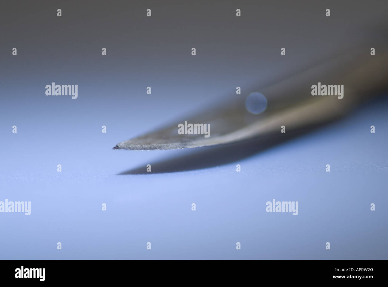 sharp blade of the scalpel Stock Photo - Alamy