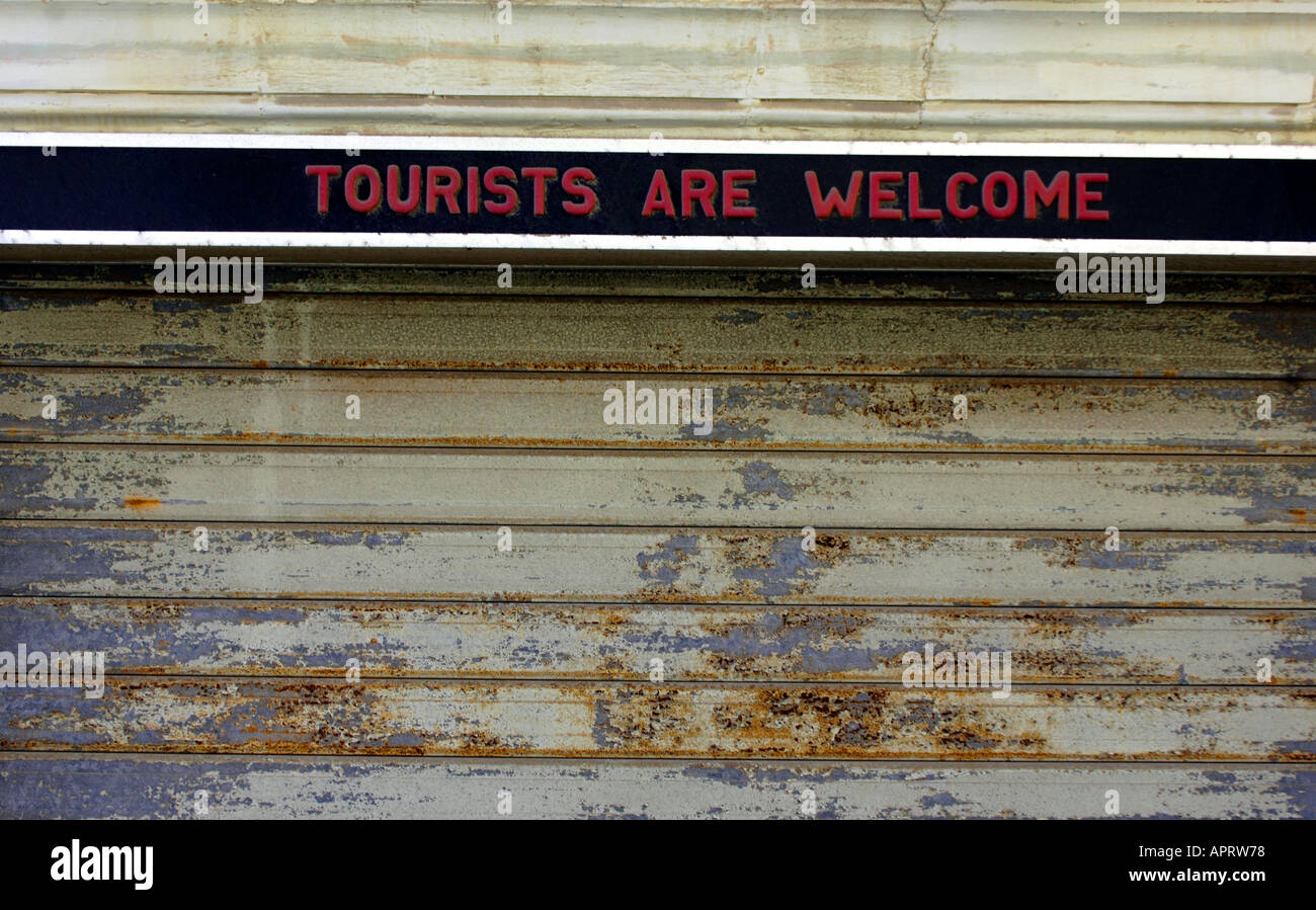 tourists are welcome Stock Photo - Alamy