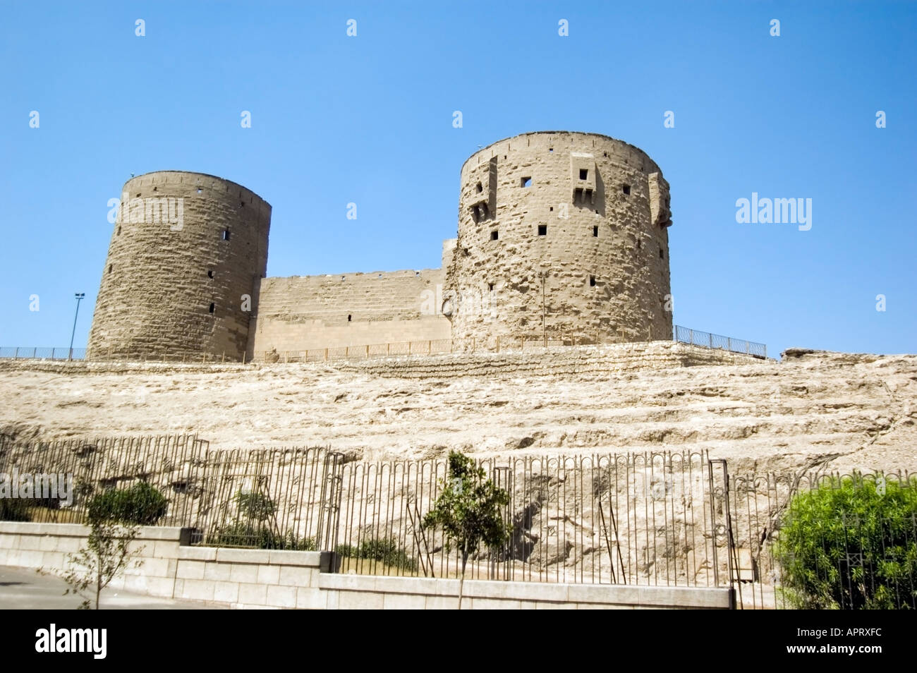 Roman Fort, Cairo, Egypt Stock Photo - Alamy
