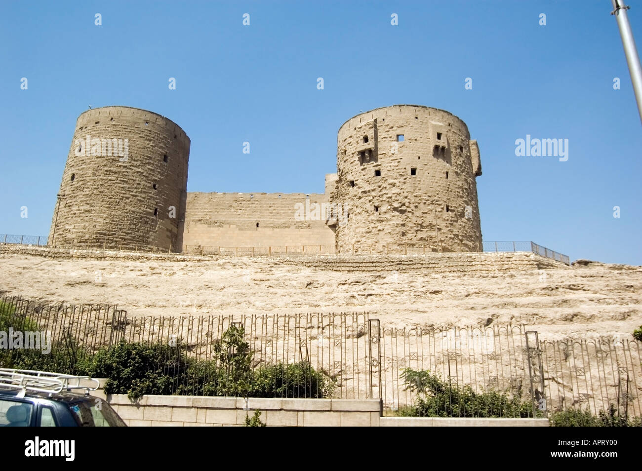 Roman Fort, Cairo, Egypt Stock Photo - Alamy