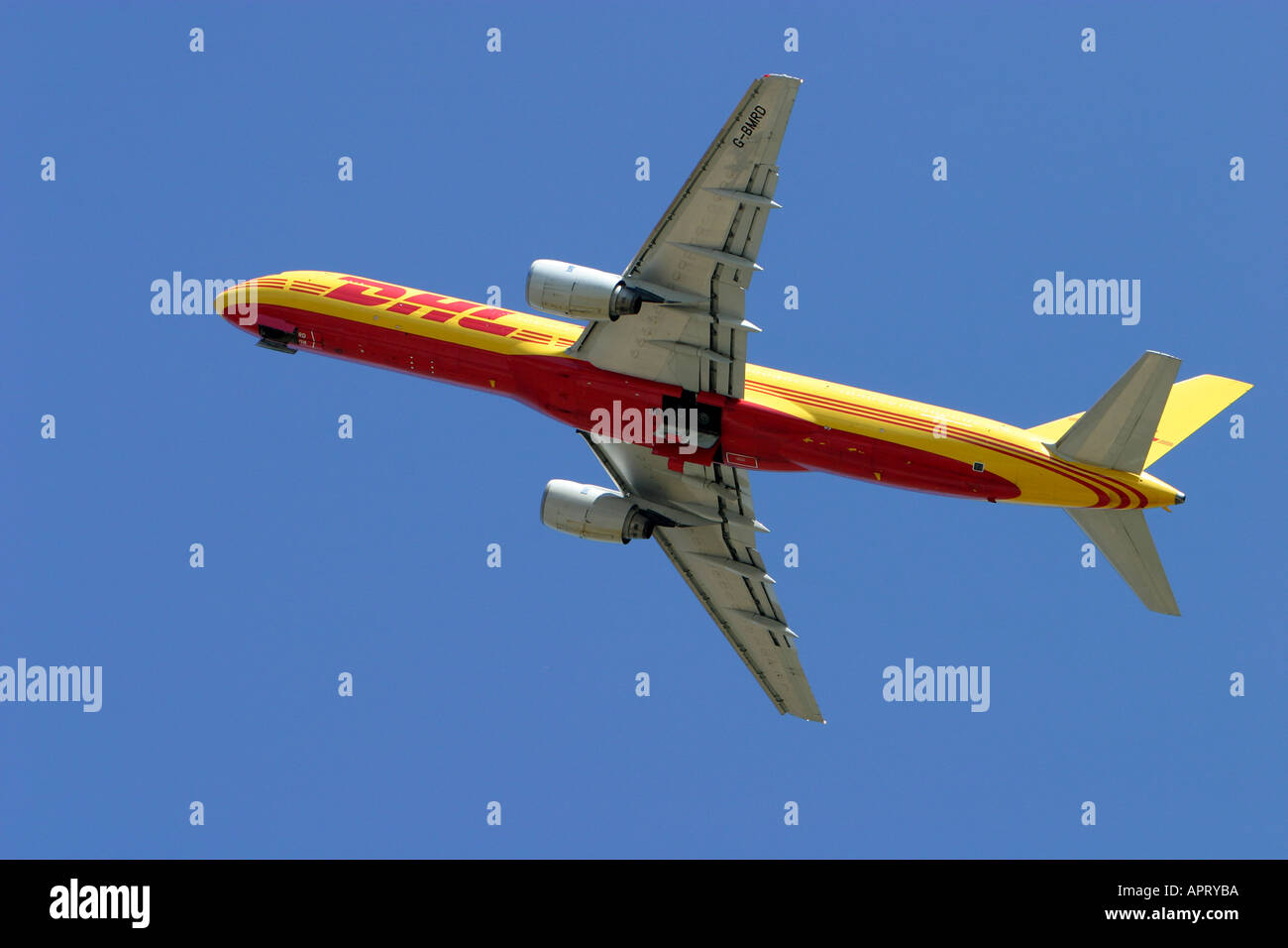 DHL Boeing 757 Stock Photo - Alamy