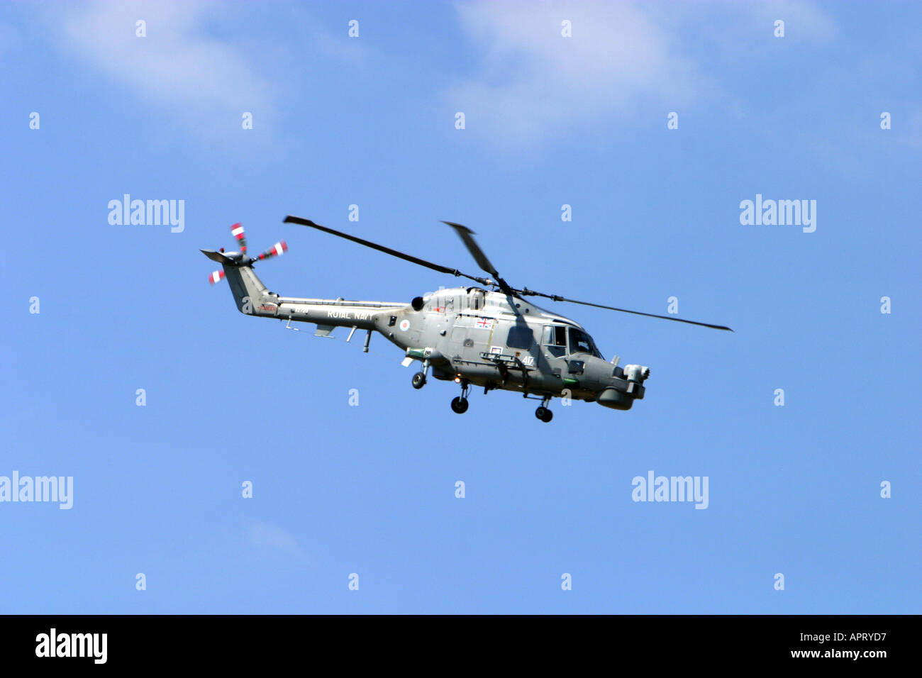 Lynx helicopter in the air Stock Photo - Alamy