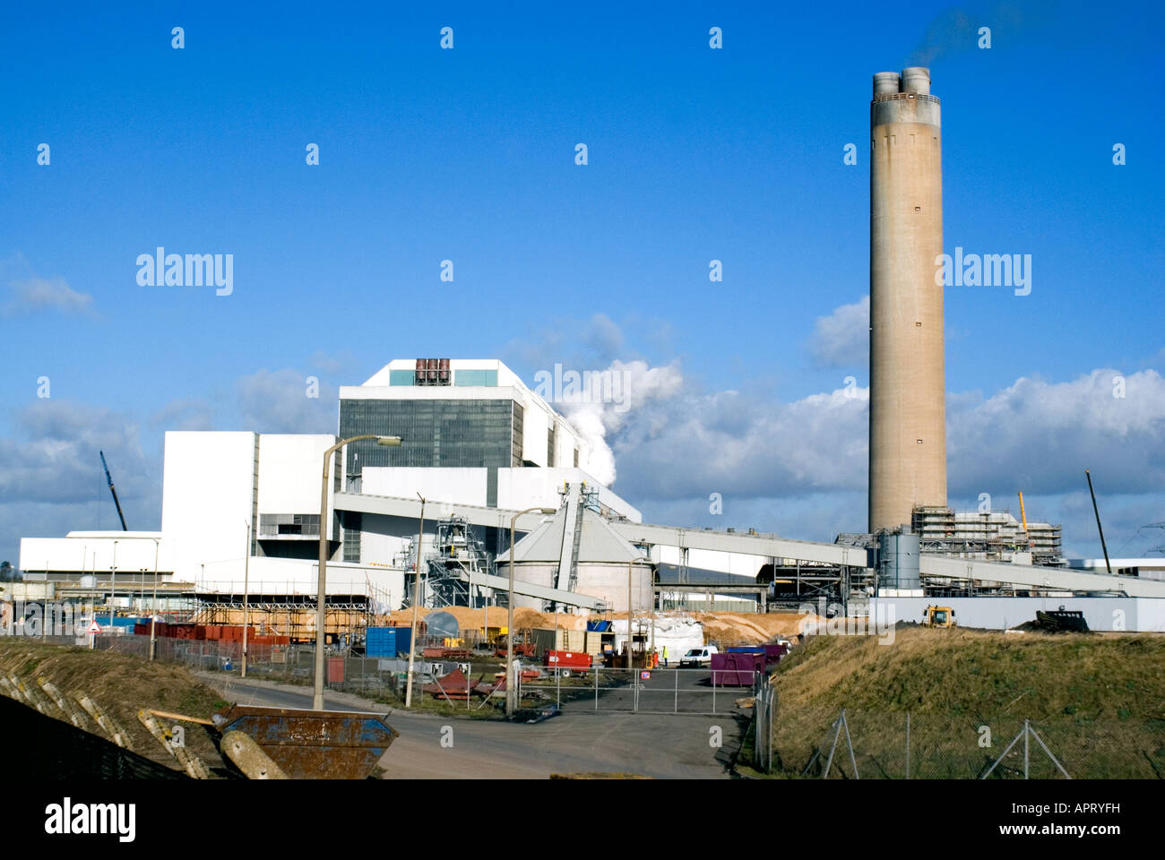 Aberthaw coal fired power station, Vale of Glamorgan, South Wales, UK ...