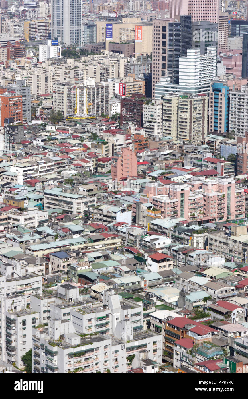Aerial View Taipei Taiwan Stock Photo - Alamy