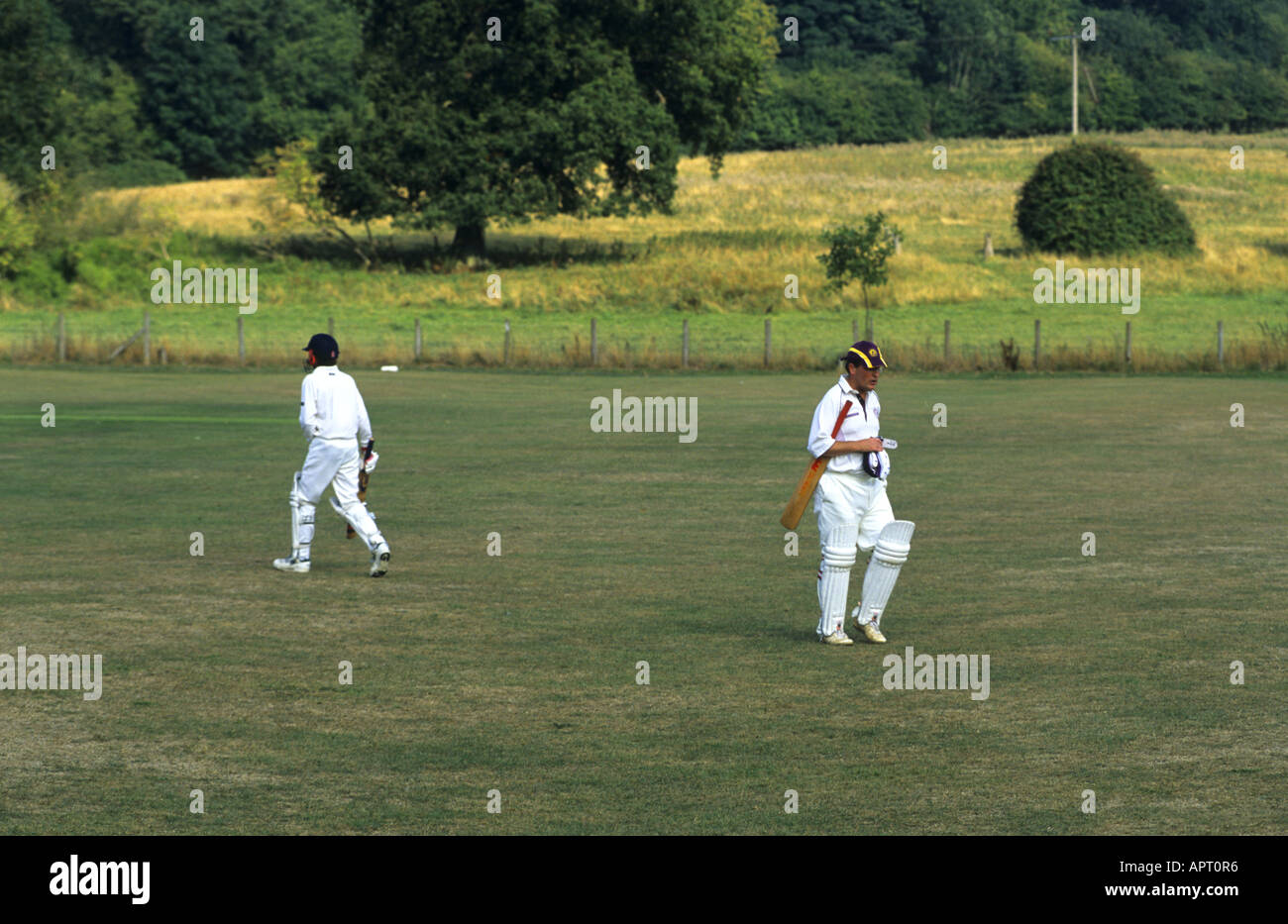 Batsman coming in hi-res stock photography and images - Alamy
