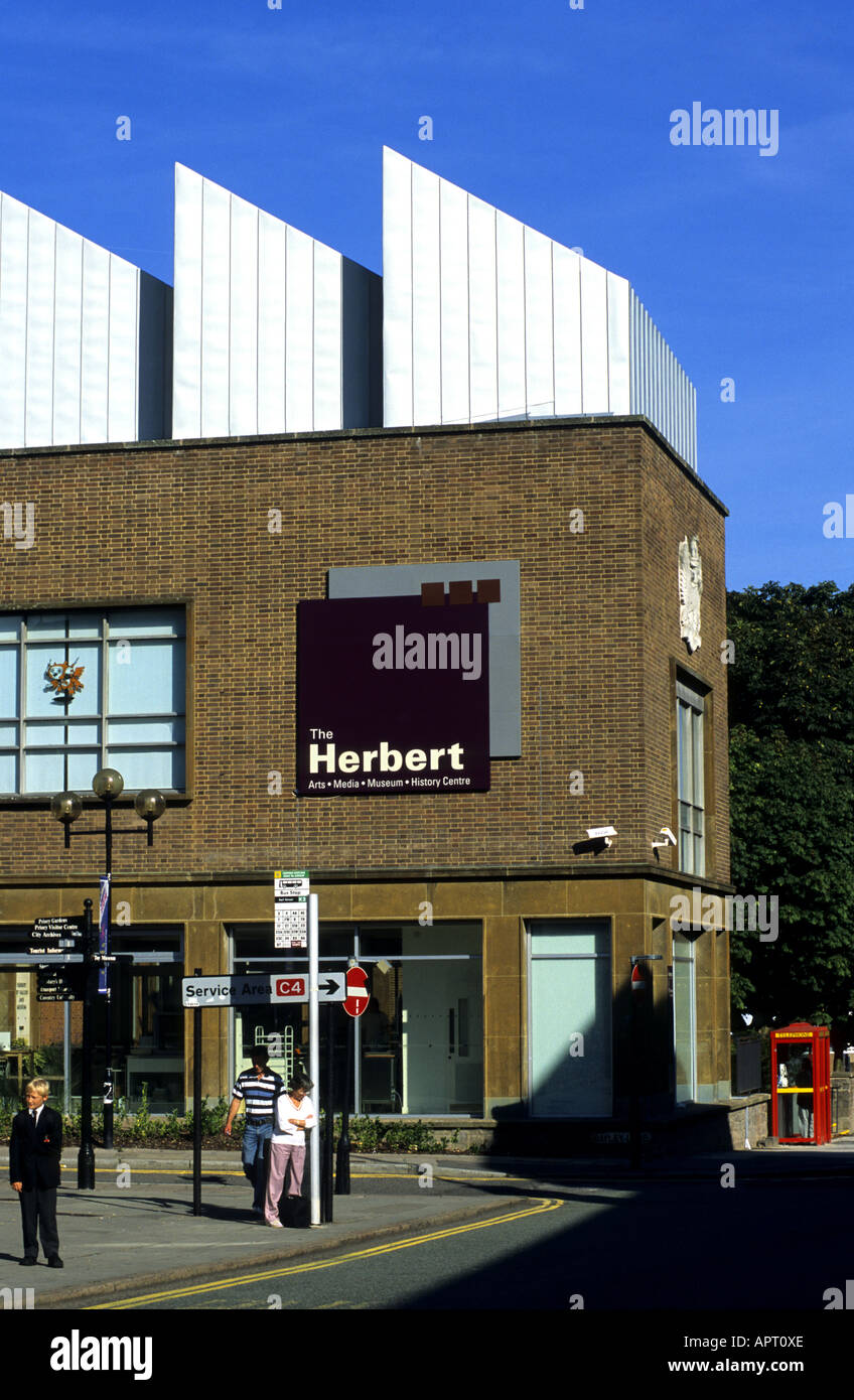 The Herbert art gallery and museum, Coventry, West Midlands, England ...