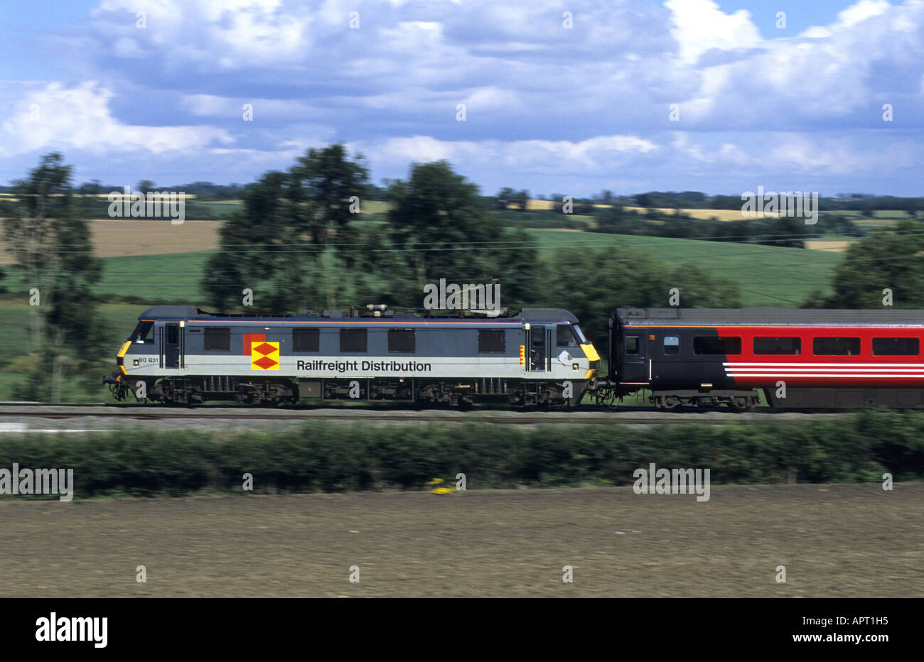 Loco livery britain british railways railway train uk hi-res stock ...