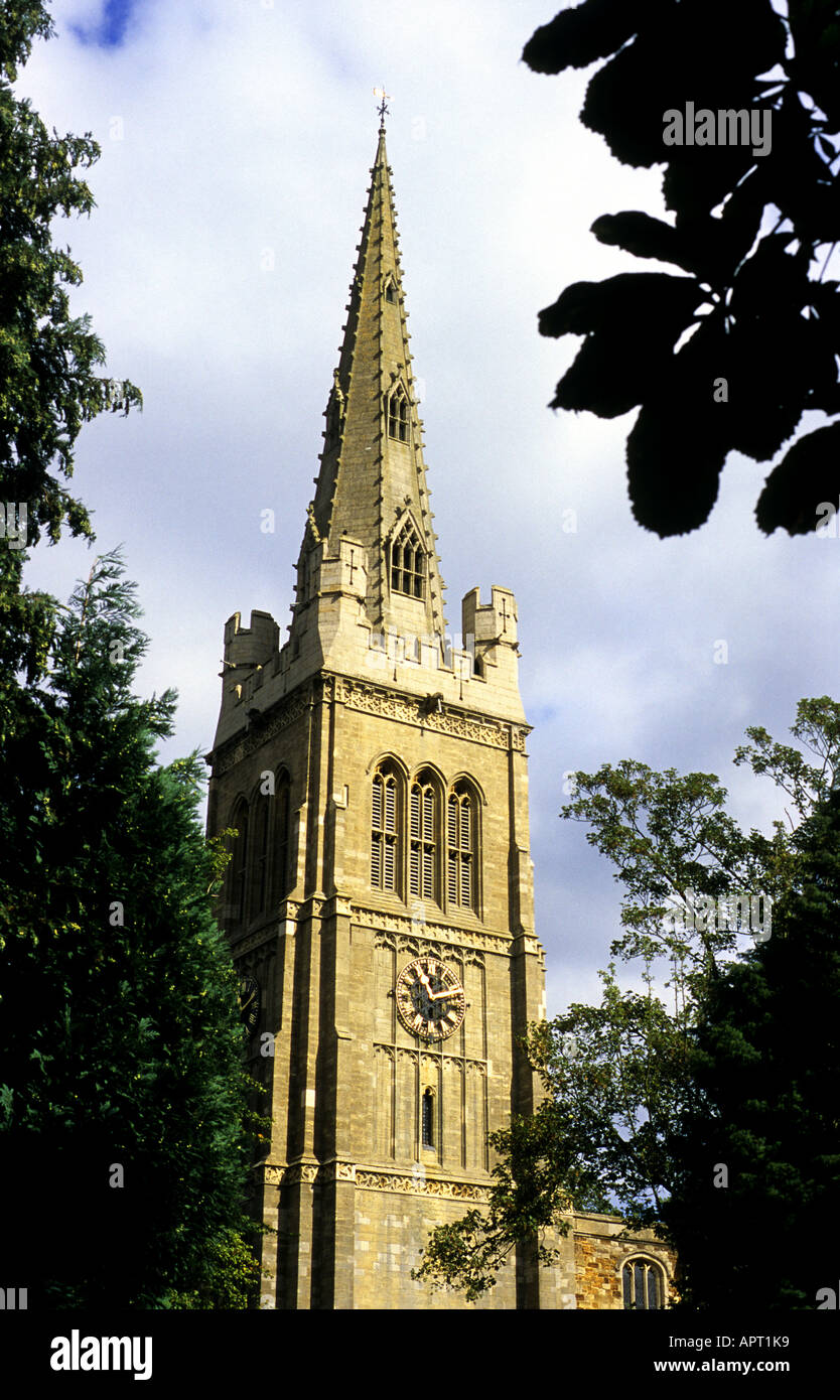 St. Peter and St. Paul Church, Kettering, England, UK Stock Photo - Alamy