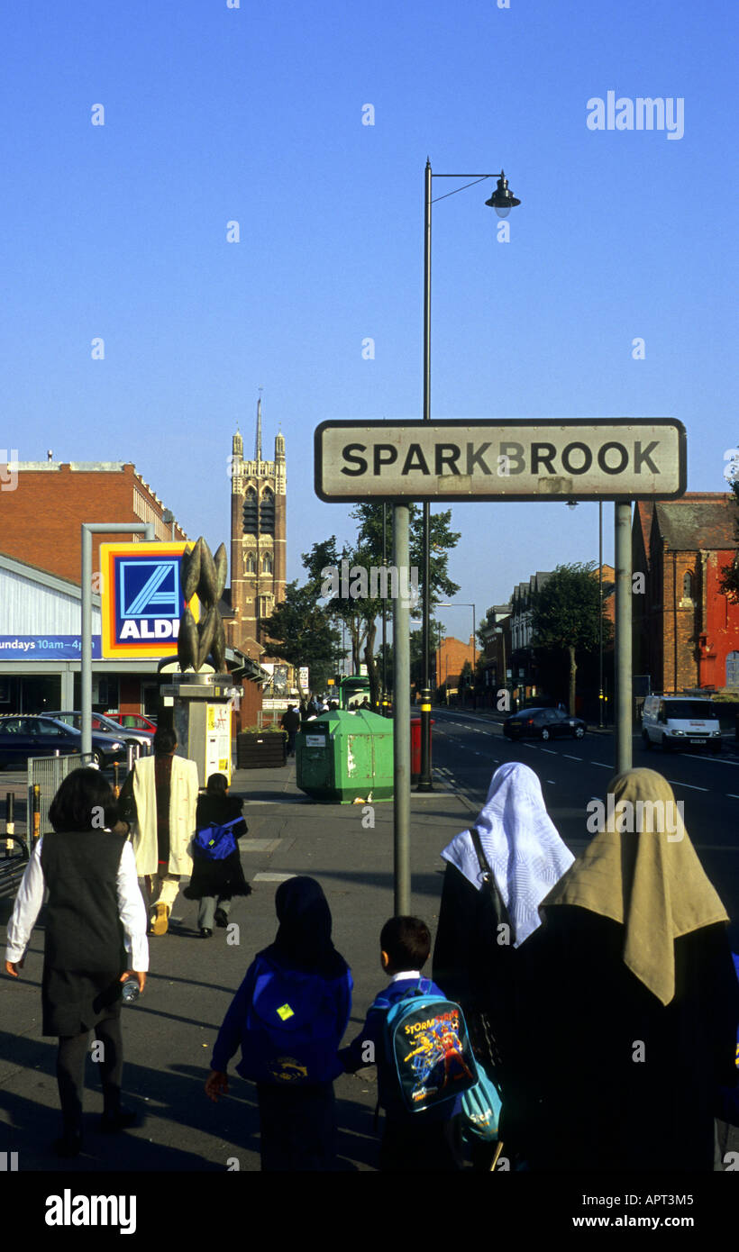 Stratford Road, Sparkbrook, Birmingham, West Midlands, England, UK ...
